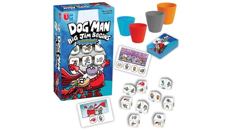 University Games Rolls Out Dog Man Dice Game