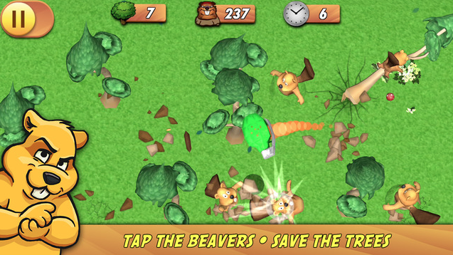 Beaver Smash, A Fast Action Game About Tapping Beavers Throughout The ...