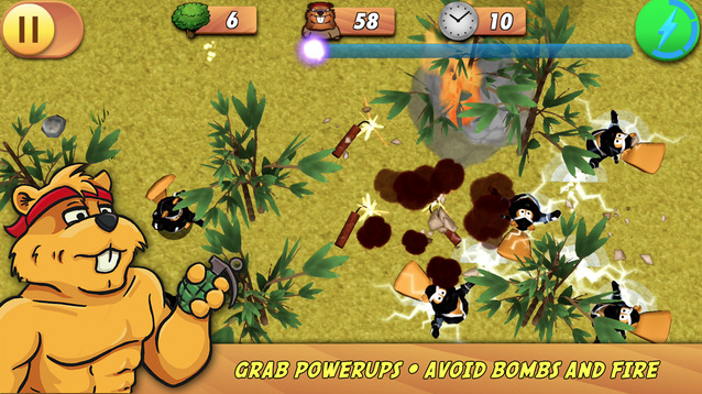 Beaver Smash, A Fast Action Game About Tapping Beavers Throughout The ...