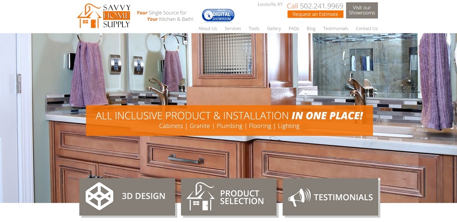 Louisville Kitchen & Bathroom Remodeling Company Savvy Home Supply ...