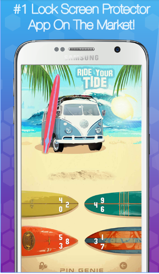 Innovative New Lock Screen App, PIN Genie Locker - Screen Lock ...