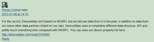Afilias Technologies' DeviceAtlas forks competitor 51Degrees