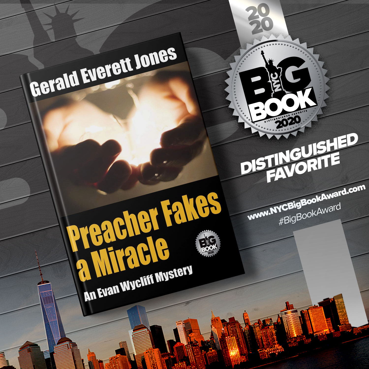 Author Gerald Everett Jones Garners Six Book Awards in 2020