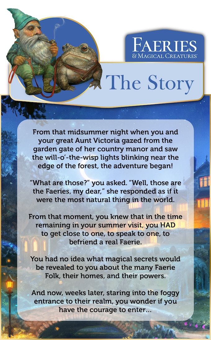 Forbidden Games Kickstarts It's Faeries & Magical Creatures Game